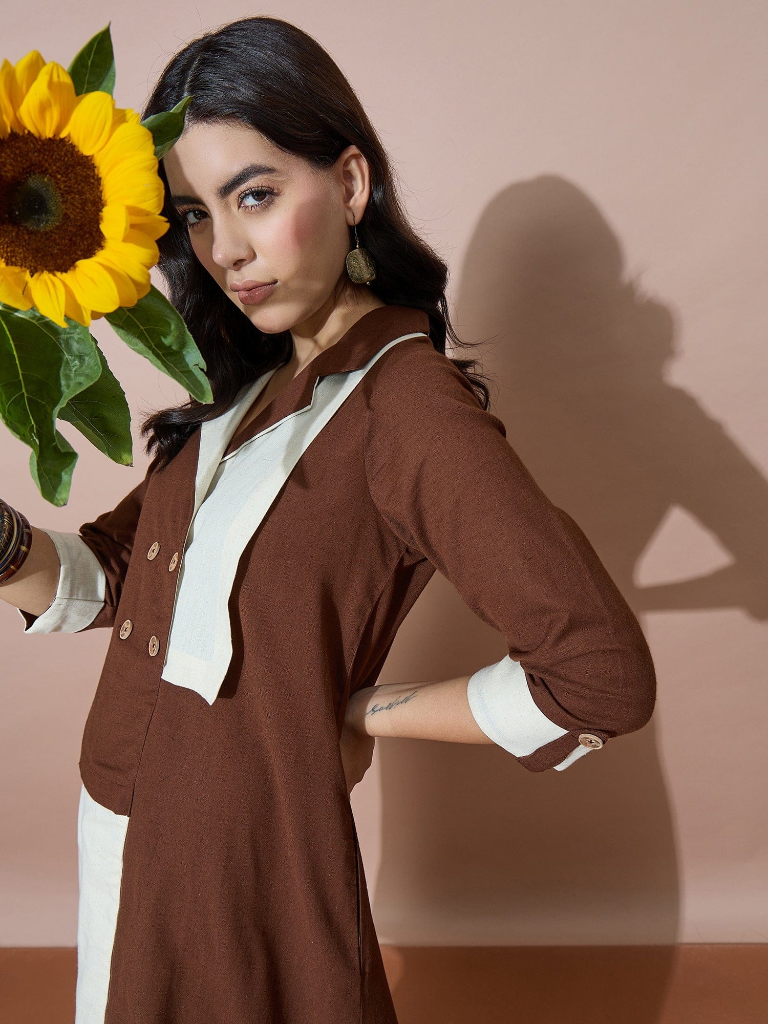 Colour Block Chic Dress