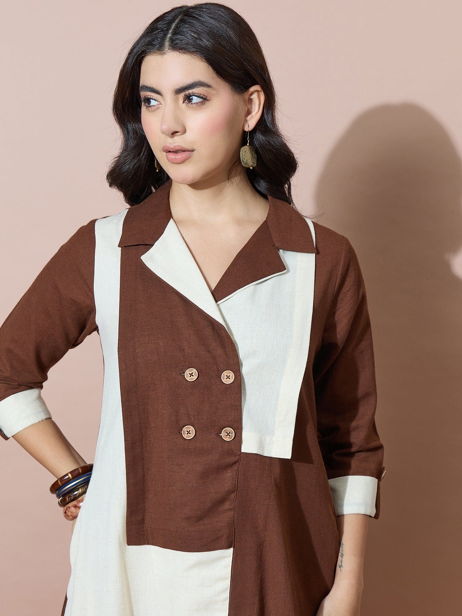 Colour Block Chic Dress